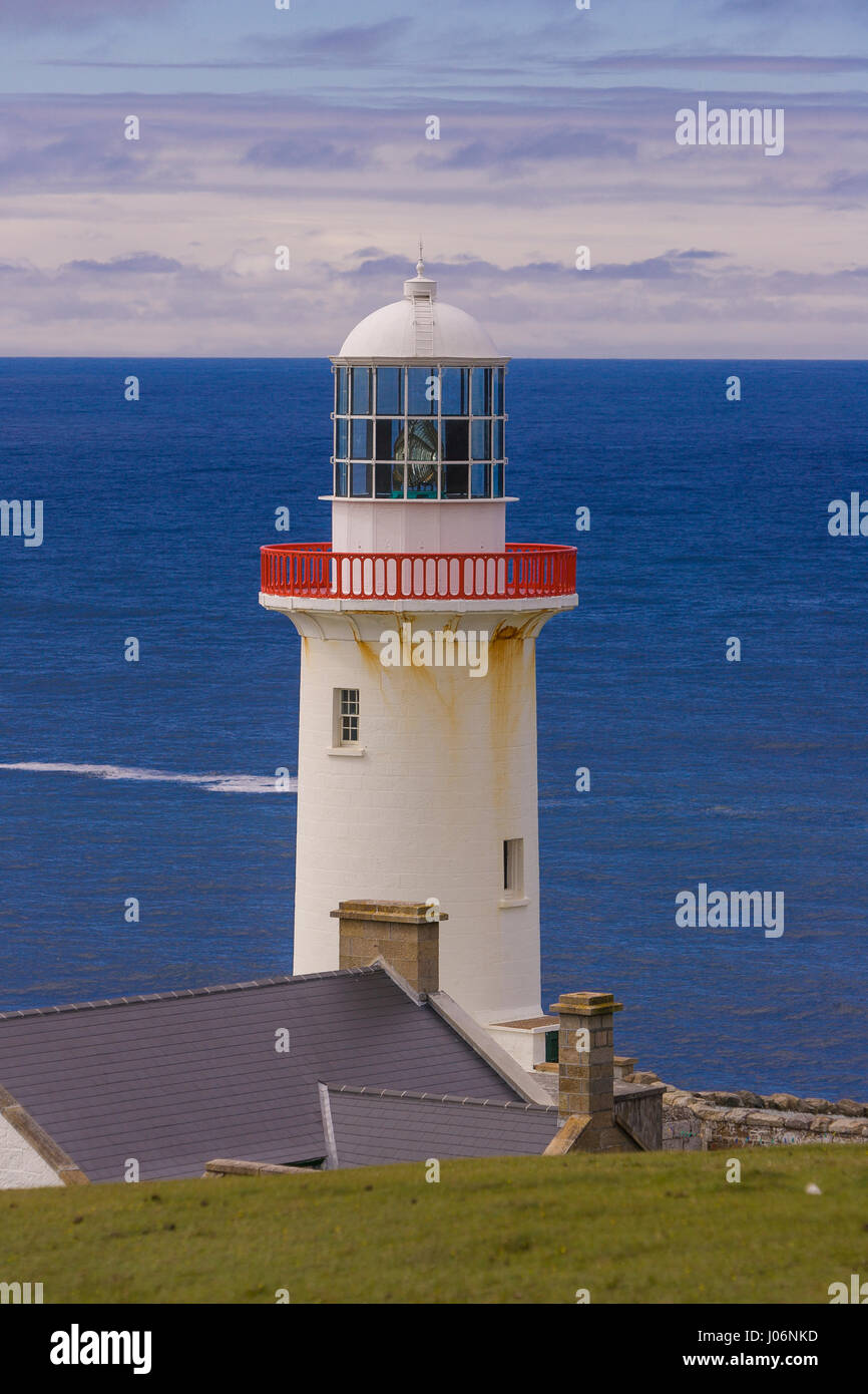 ARAN ISLAND, DONEGAL, IRELAND - Lighthouse and Atlantic Ocean ...