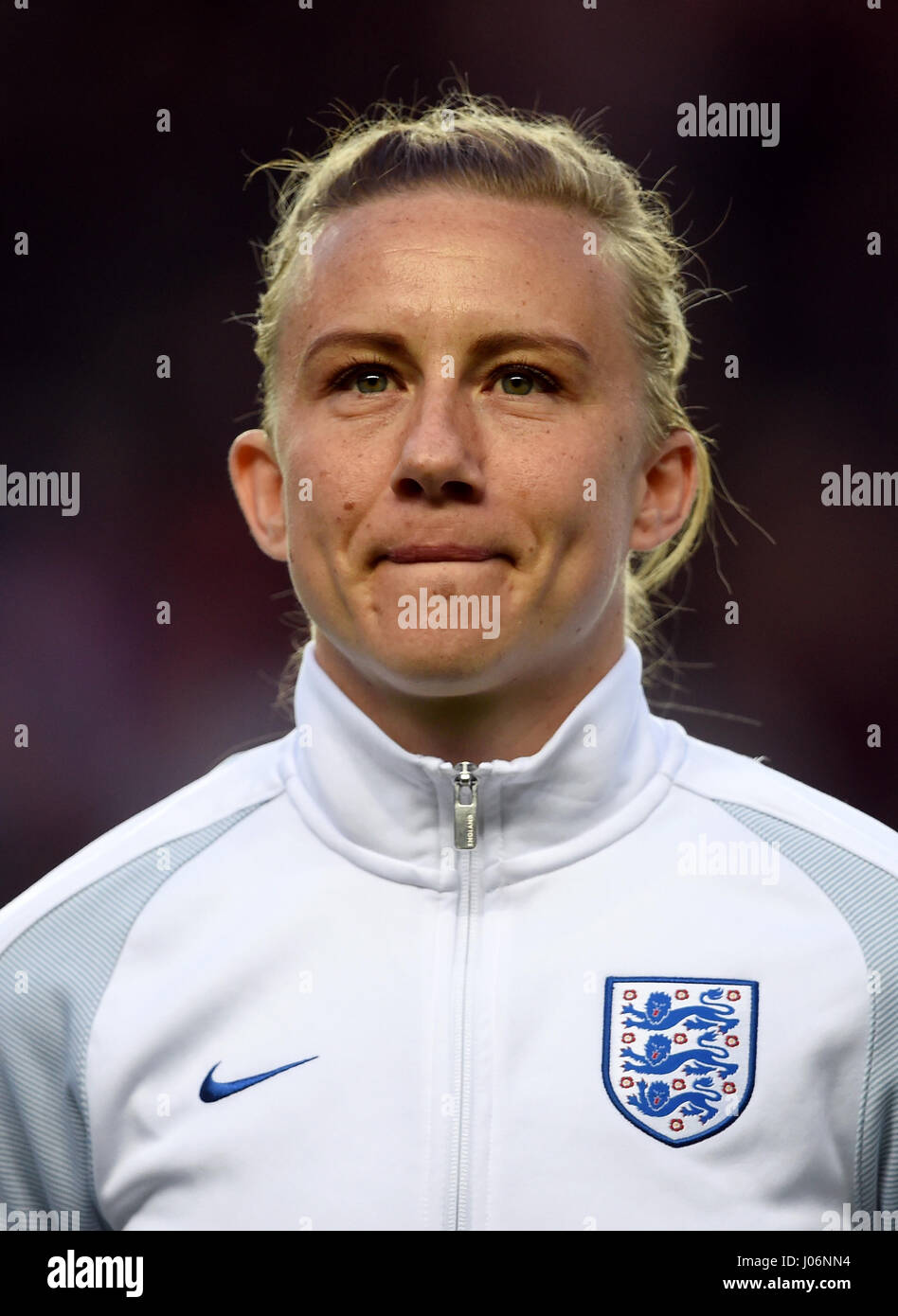England's Laura Bassett Stock Photo - Alamy
