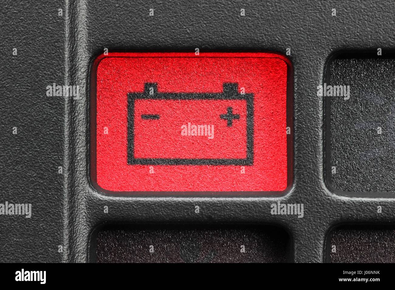 battery warning light in car dashboard Stock Photo - Alamy