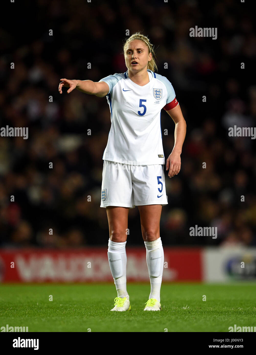 England's Steph Houghton Stock Photo - Alamy