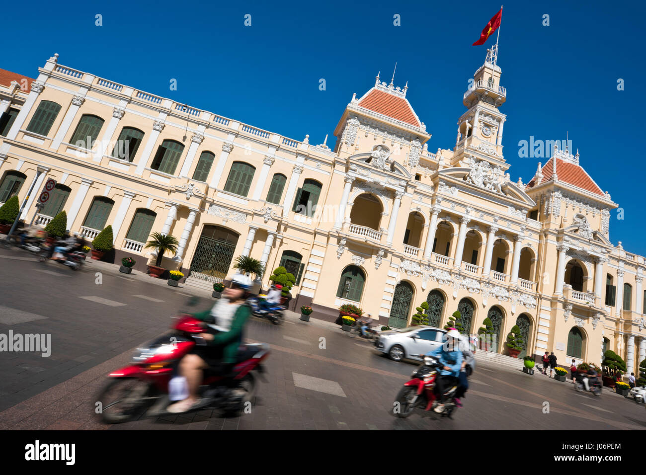 Typical saigon view hi-res stock photography and images - Alamy