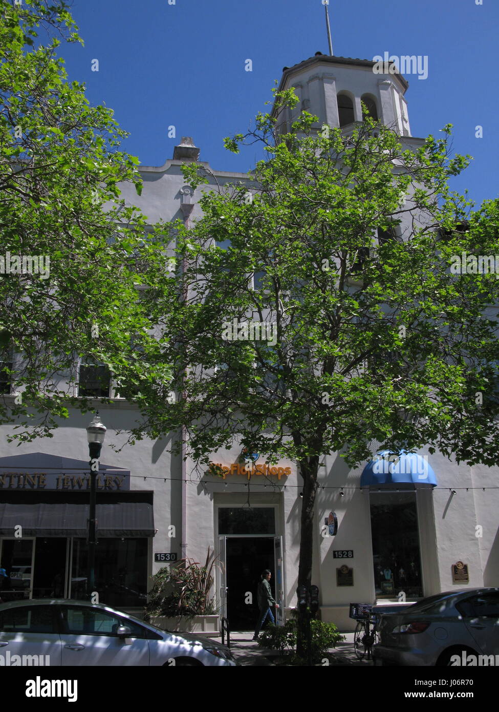 Pacific Avenue,Santa Cruz Stock Photo - Alamy