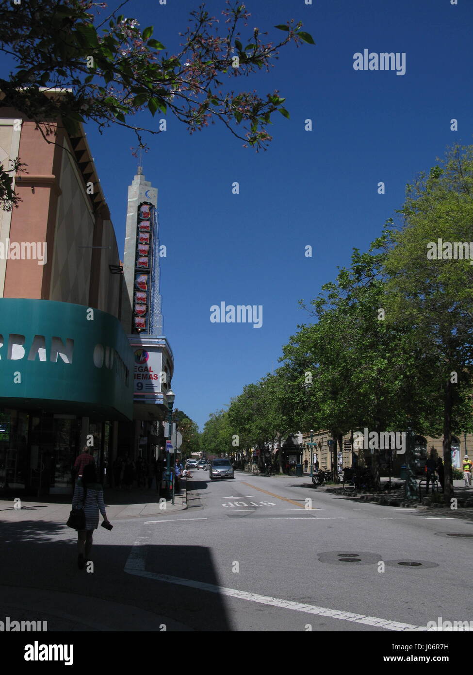 Corner of Church Street & Pacific Avenue, Santa Cruz Stock Photo - Alamy