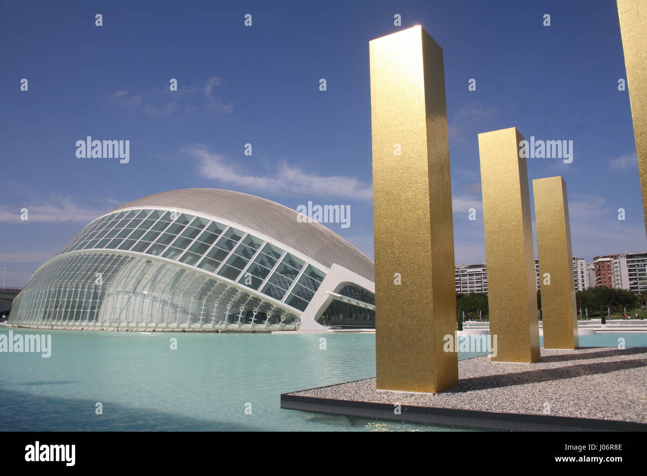 The Hemisferic, City of Arts and Sciences, Valencia, Spain Stock Photo ...