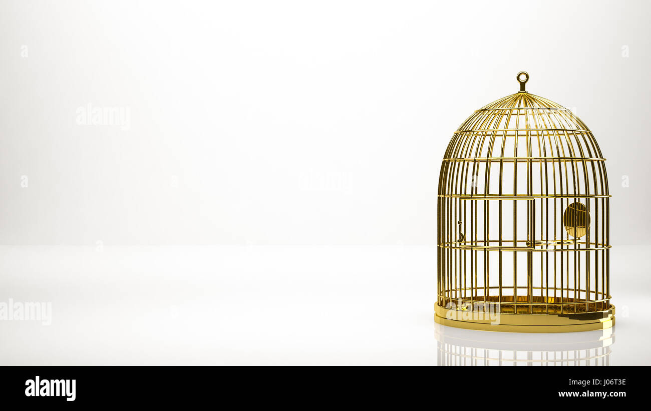 Locked inside a metal cage hi-res stock photography and images - Alamy