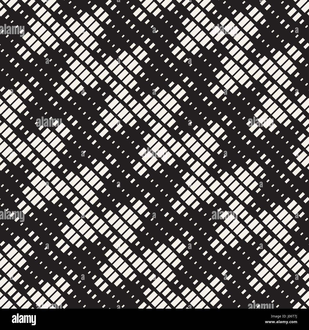 Repeating Rectangle Halftone. Modern Geometric Lattice Texture. Vector ...