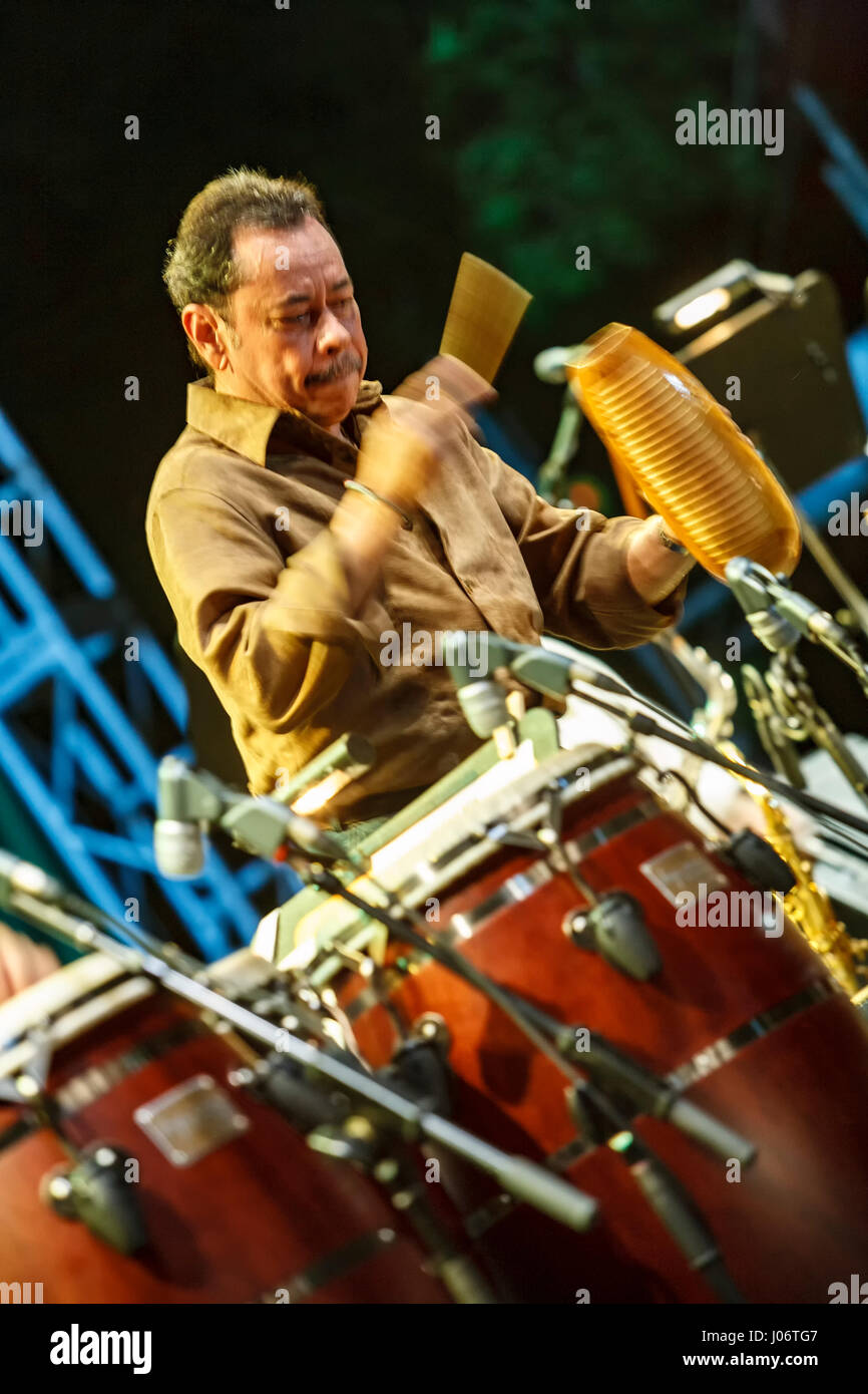 Musician performing at Heineken Jazz Festival, San Juan, Puerto Rico ...