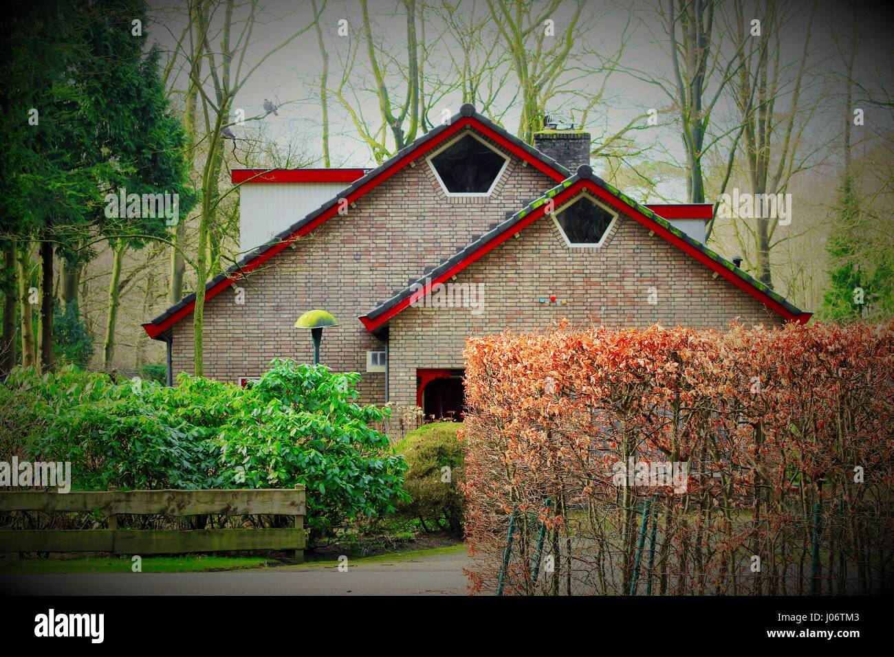 nice house in europe Stock Photo - Alamy