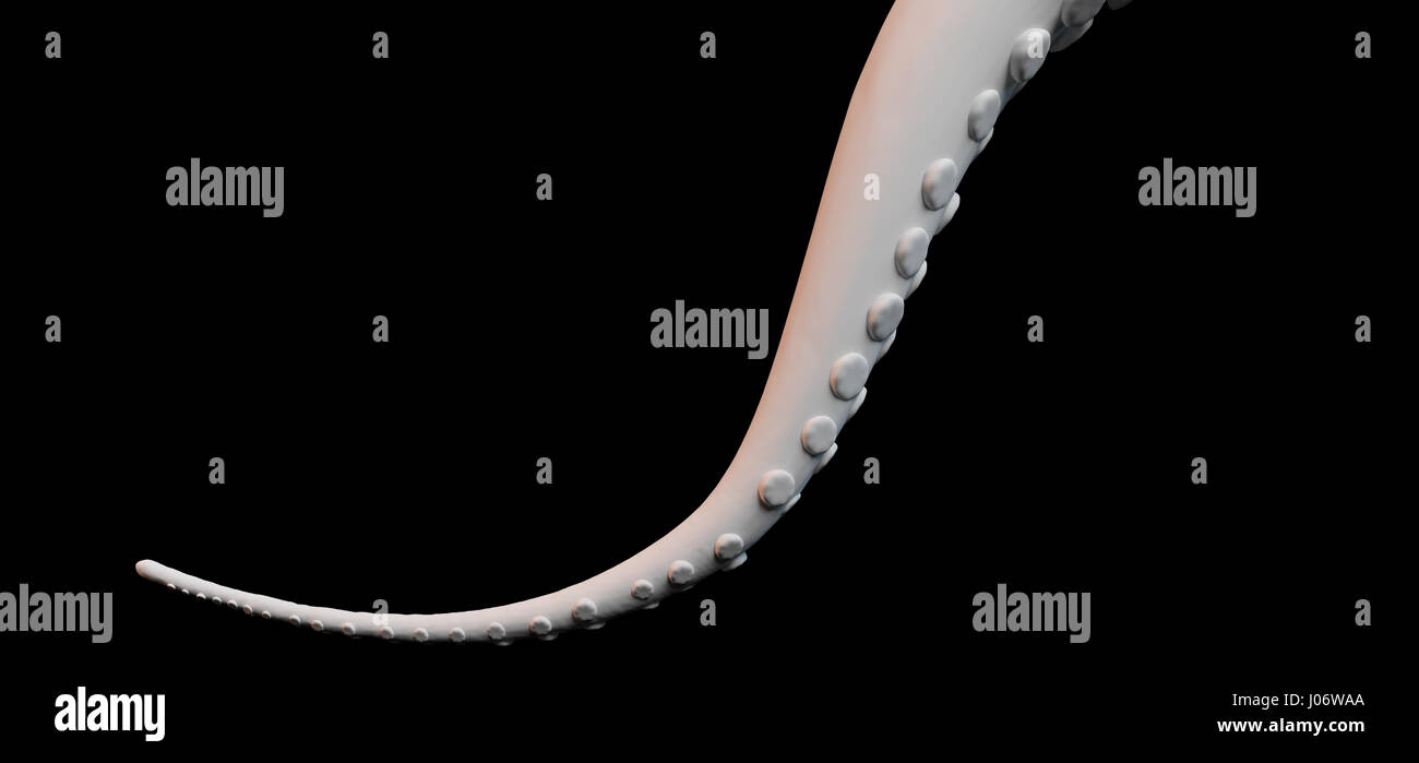 3D metalic octopus arms Stock Photo - Alamy