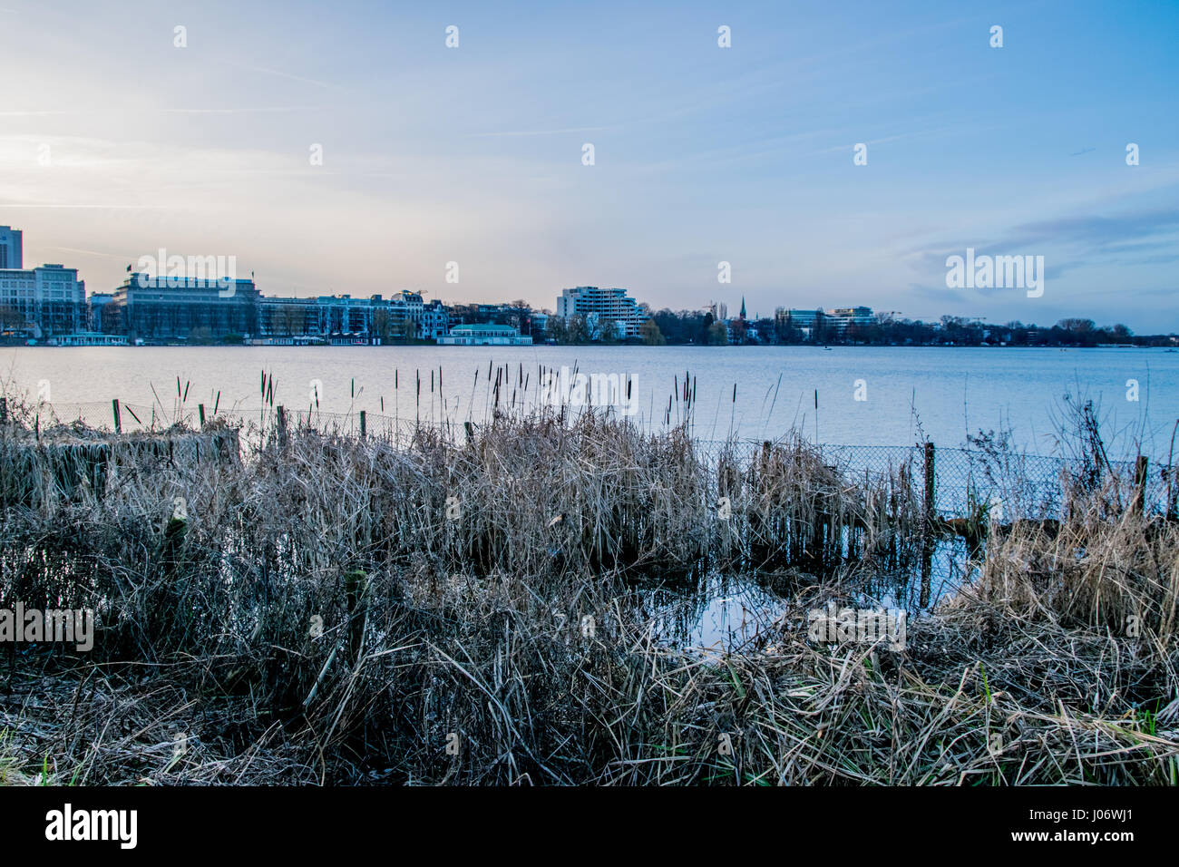 wide angle lake view Stock Photo - Alamy