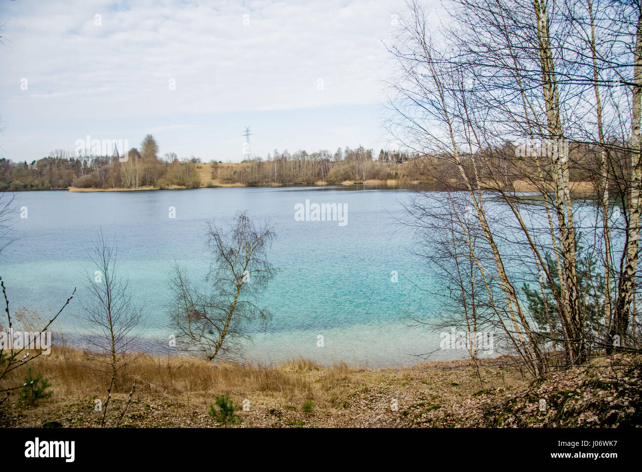 wide angle lake view Stock Photo - Alamy