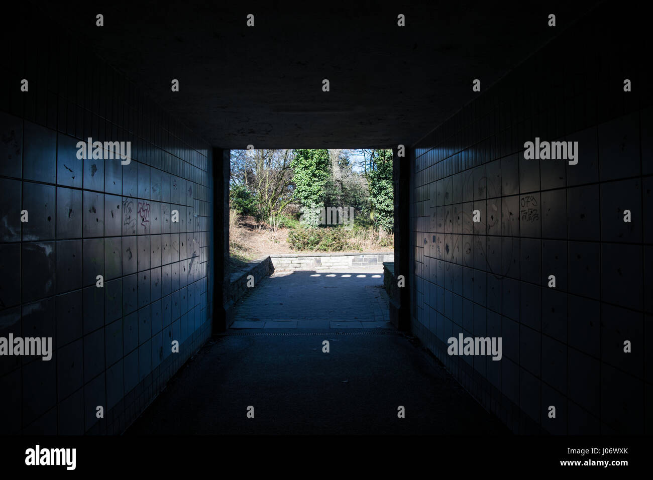 inside a german tunnel Stock Photo - Alamy