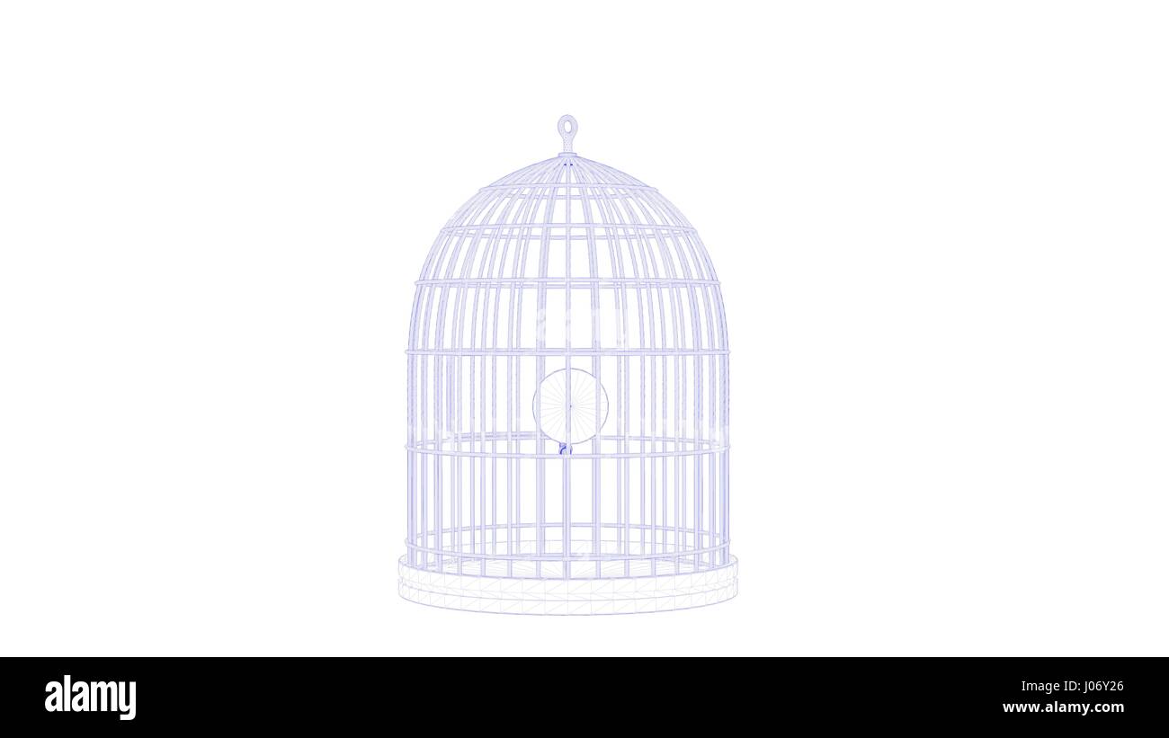 3d rendering of an outlined object Stock Photo - Alamy