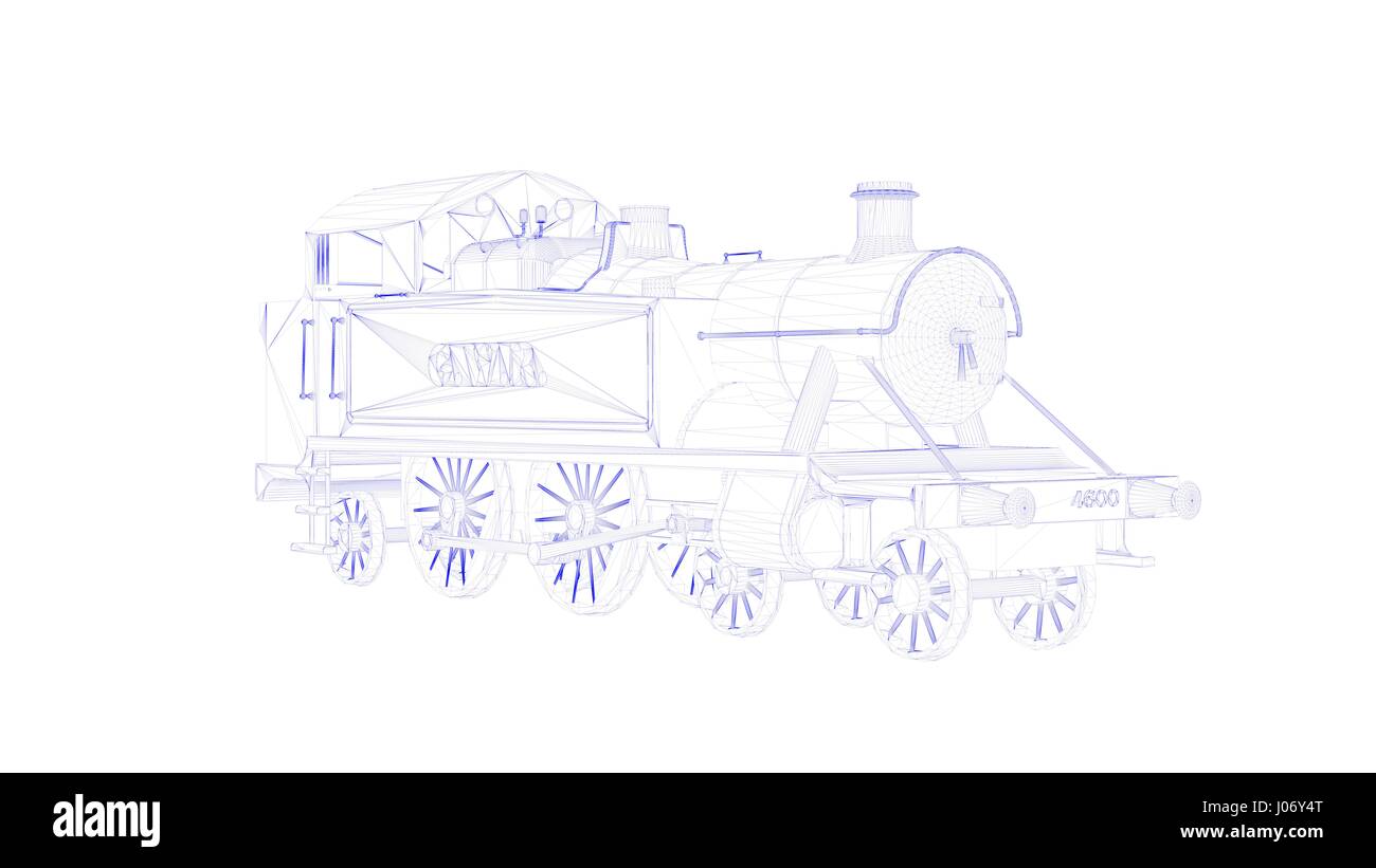 3d rendering of an outlined object Stock Photo - Alamy