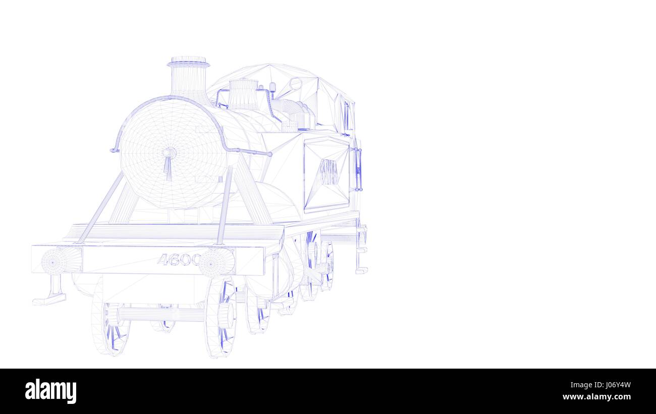 3d rendering of an outlined object Stock Photo - Alamy