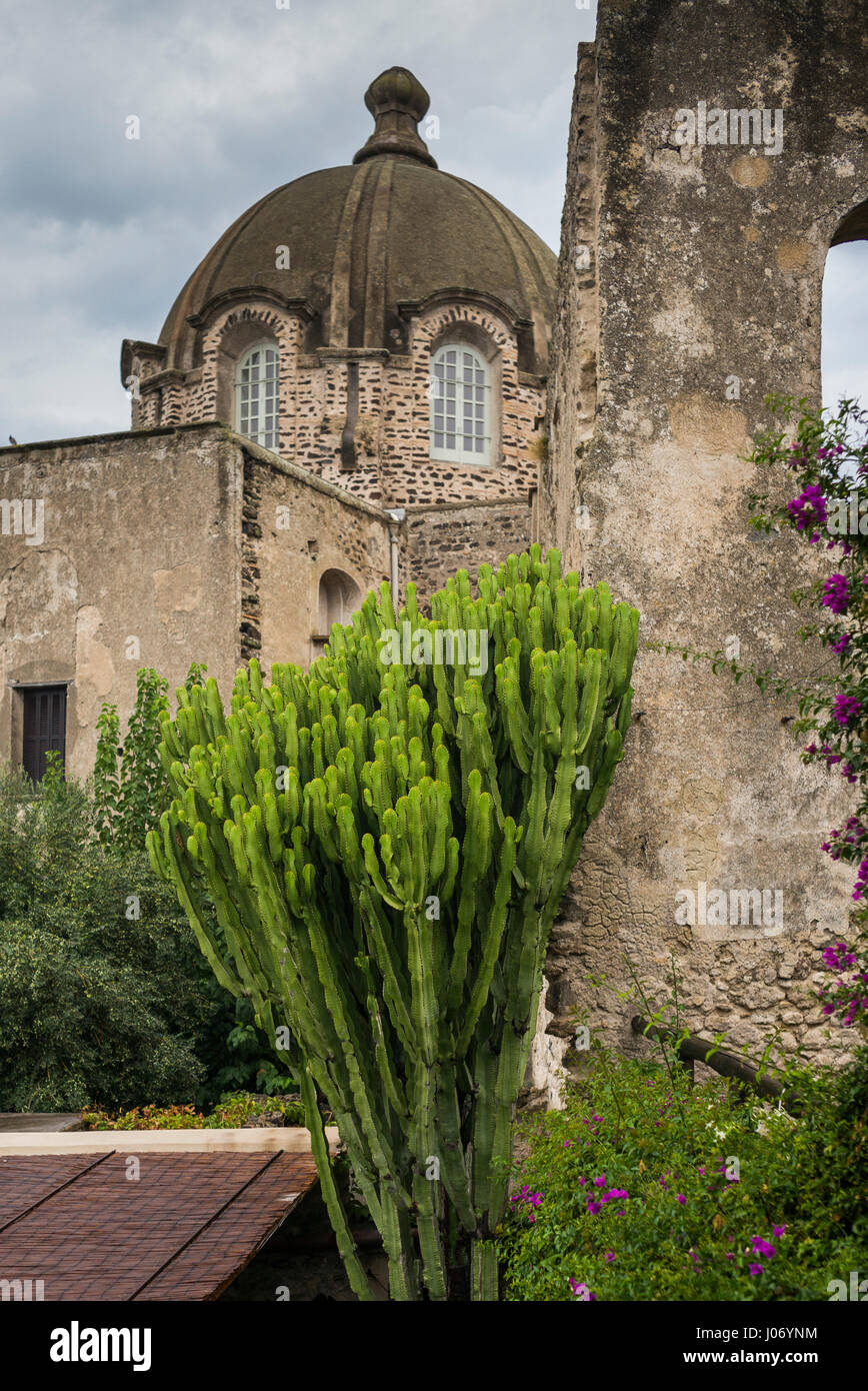 Aragonese Castle, Ischia Island, Campania, Italy Stock Photo - Alamy