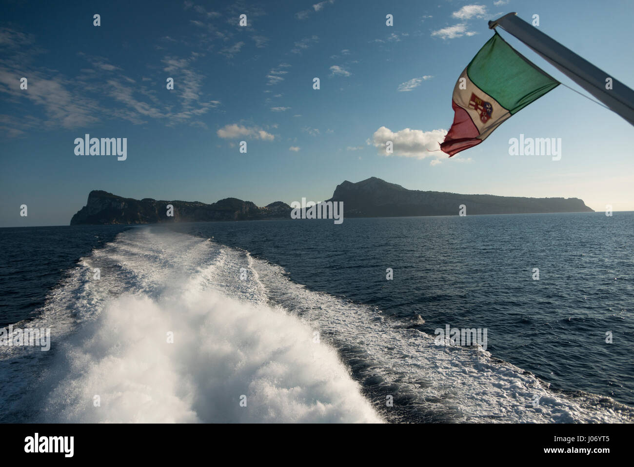 Capri flag hi-res stock photography and images - Alamy