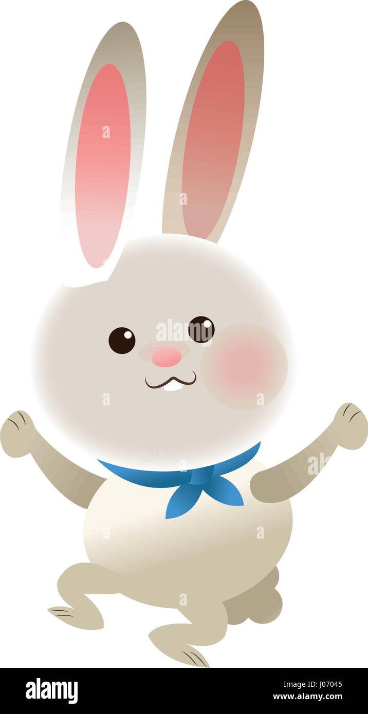 rabbit cartoon icon Stock Vector Image & Art - Alamy