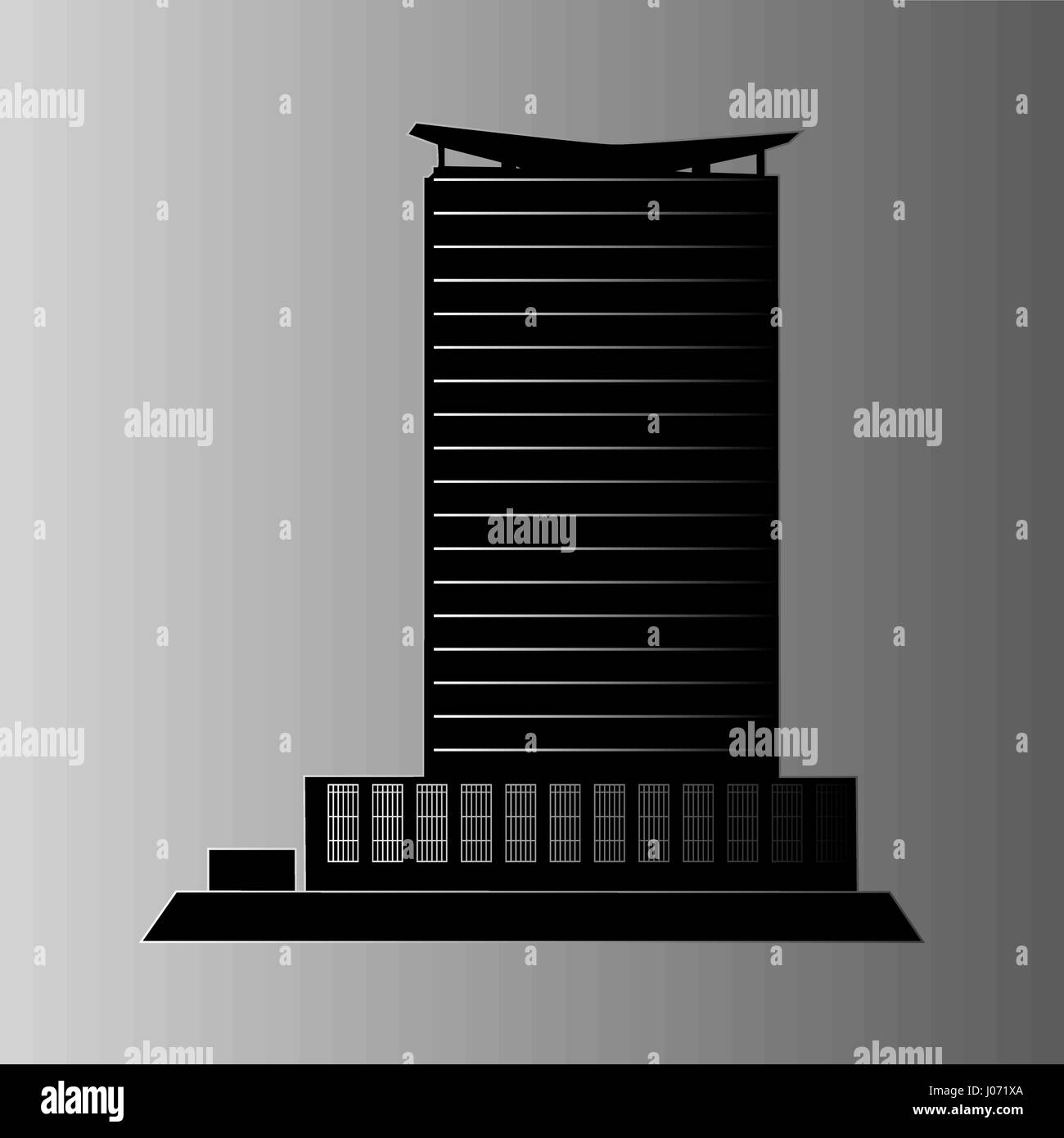illustration of architectural building Stock Vector Image & Art - Alamy