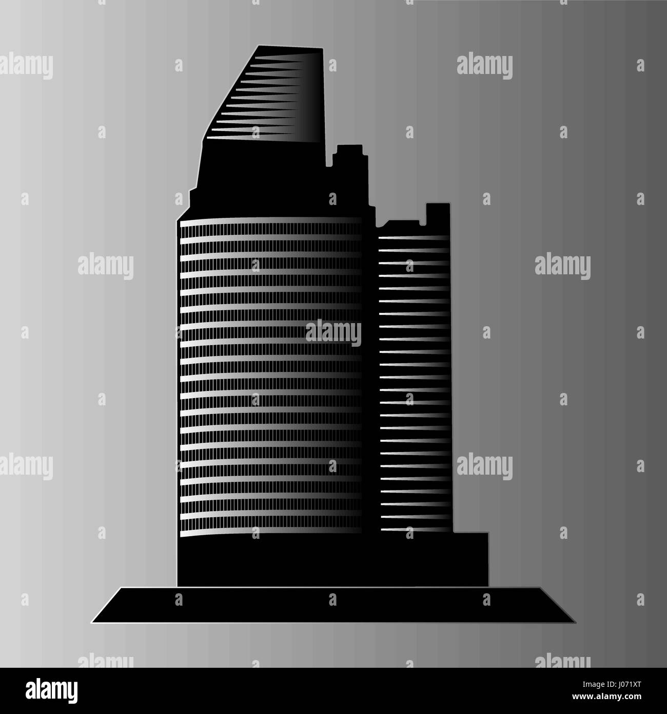 illustration of architectural building Stock Vector Image & Art - Alamy