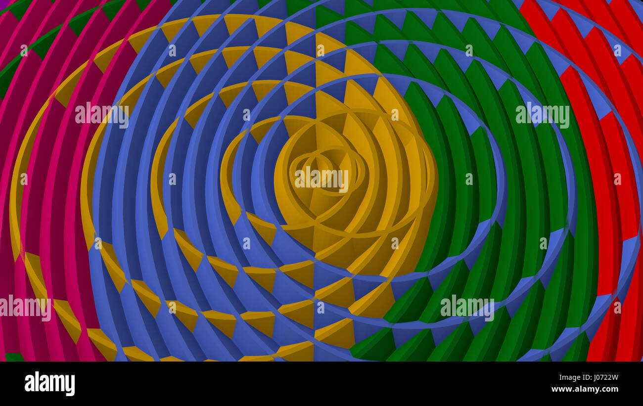 Red blue intersecting circles hi-res stock photography and images - Alamy