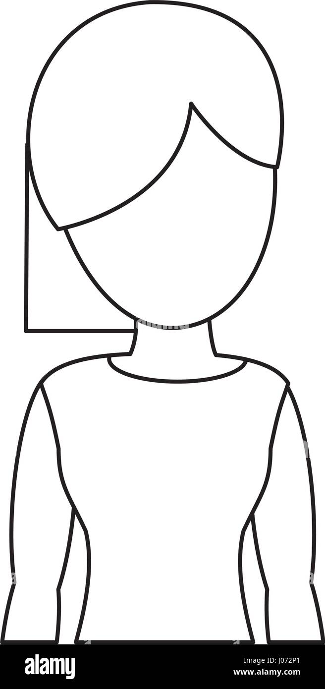 character mother female outline Stock Vector Image & Art - Alamy