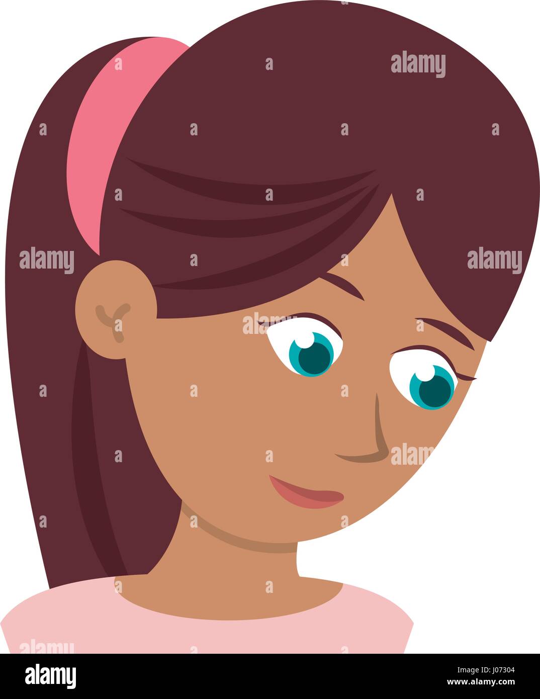 face character mother female image Stock Vector Image & Art - Alamy