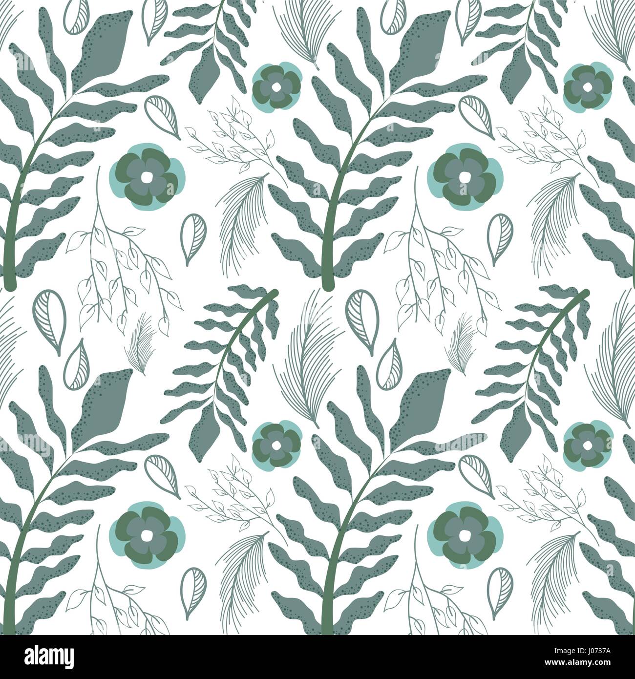 beautiful gray floral pattern background Stock Vector Image & Art - Alamy