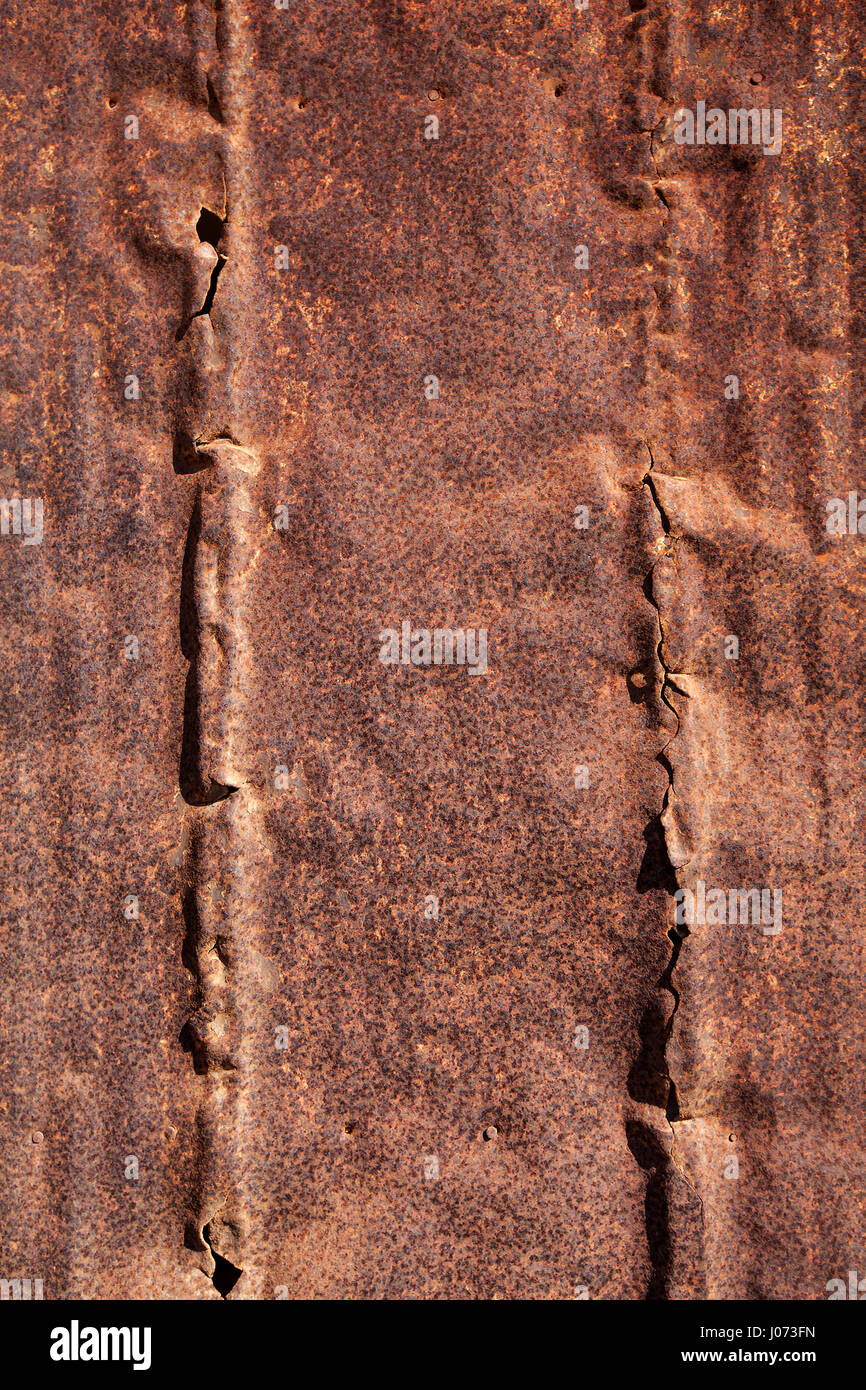 Old broken metal surface Stock Photo - Alamy