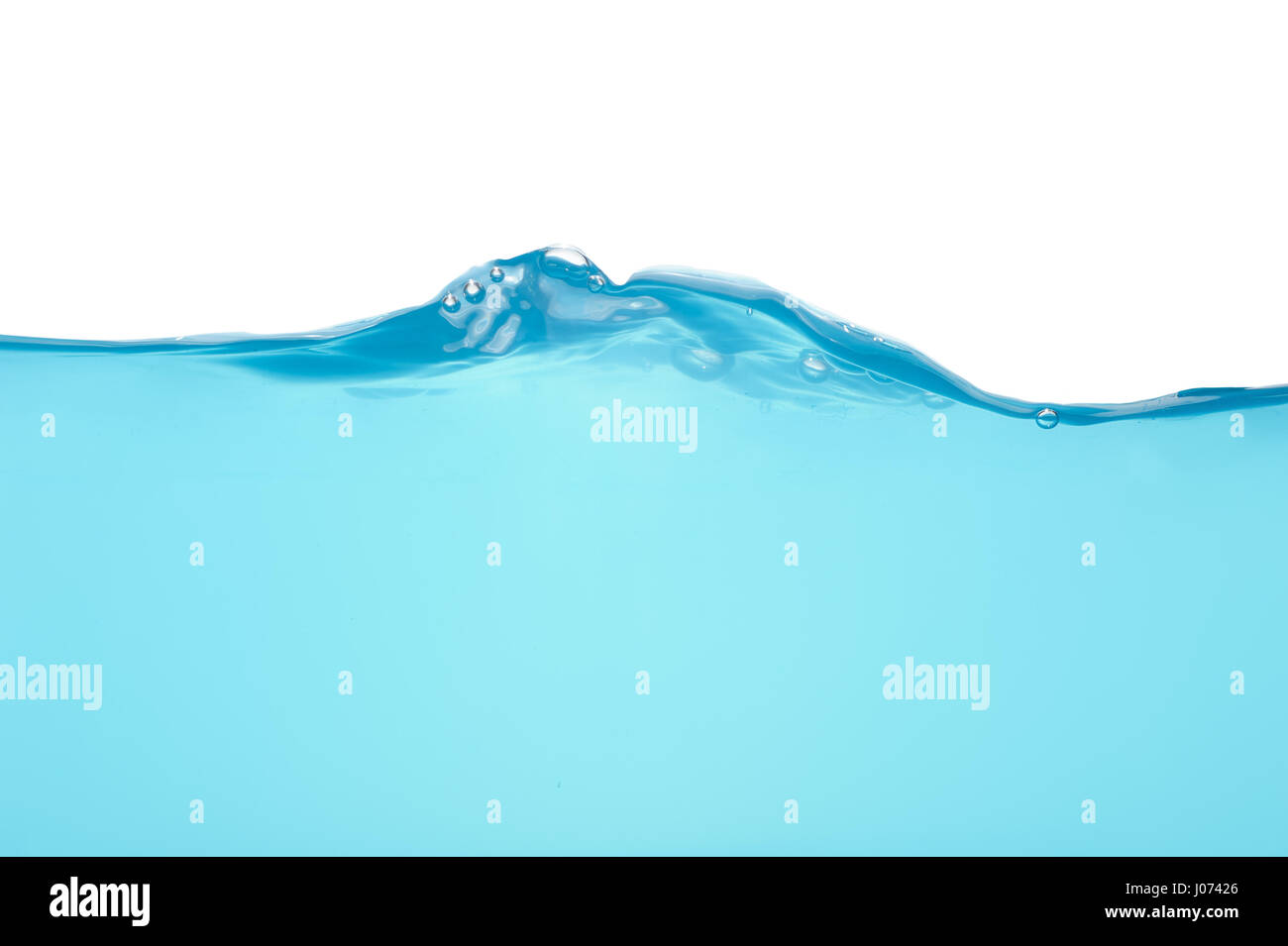 Water waves isolated on white background Stock Photo - Alamy