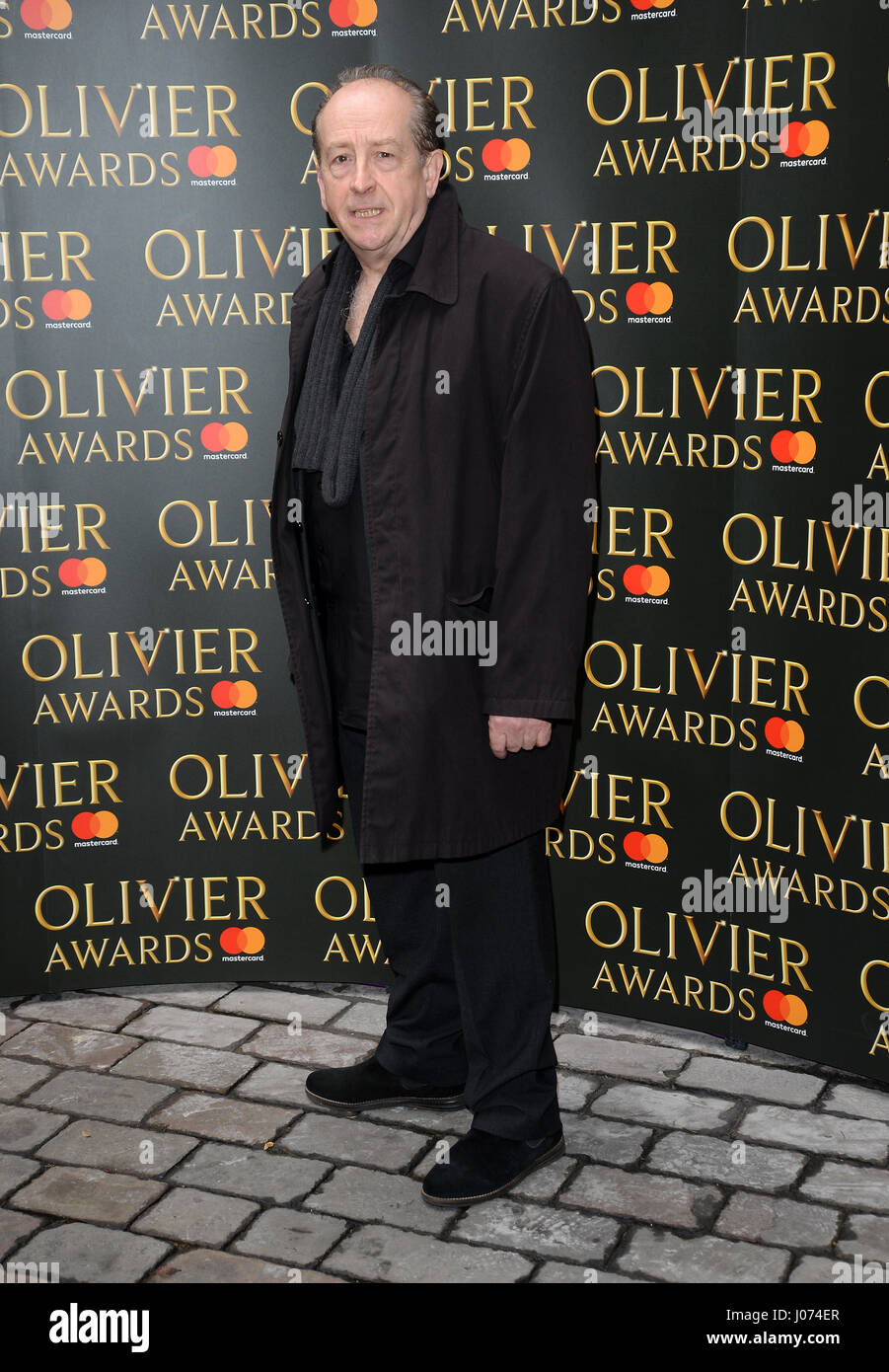 Olivier Awards Nominees Luncheon Arrivals Featuring: Ian Bartholomew ...