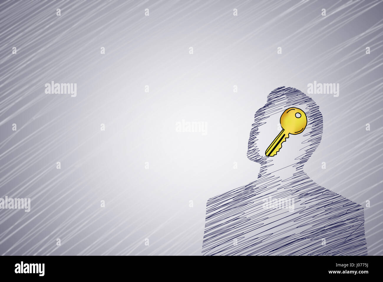 Finding key to success Stock Photo - Alamy