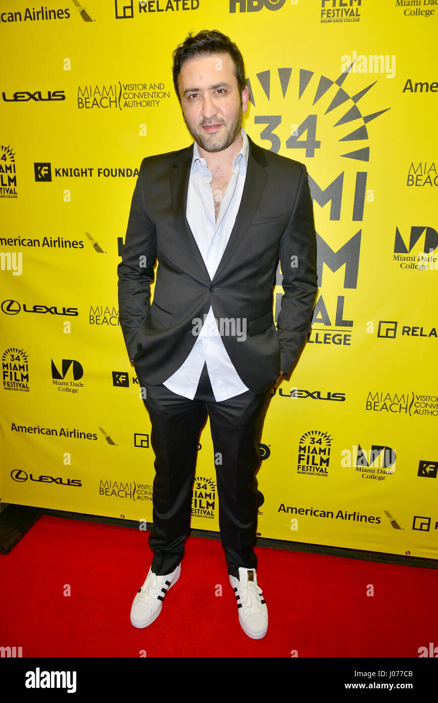 Miami film festival monday nights seven cinema arrivals marty sader hi ...