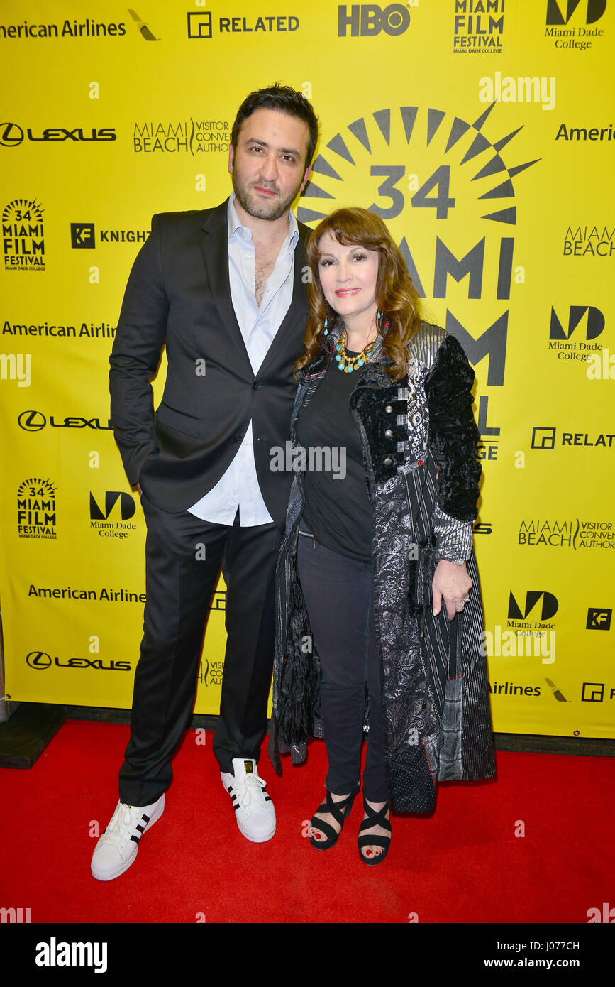 Miami film festival monday nights seven cinema arrivals marty sader hi ...