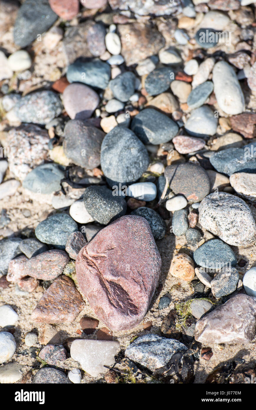 small pebble rock background texture at the beach Stock Photo - Alamy