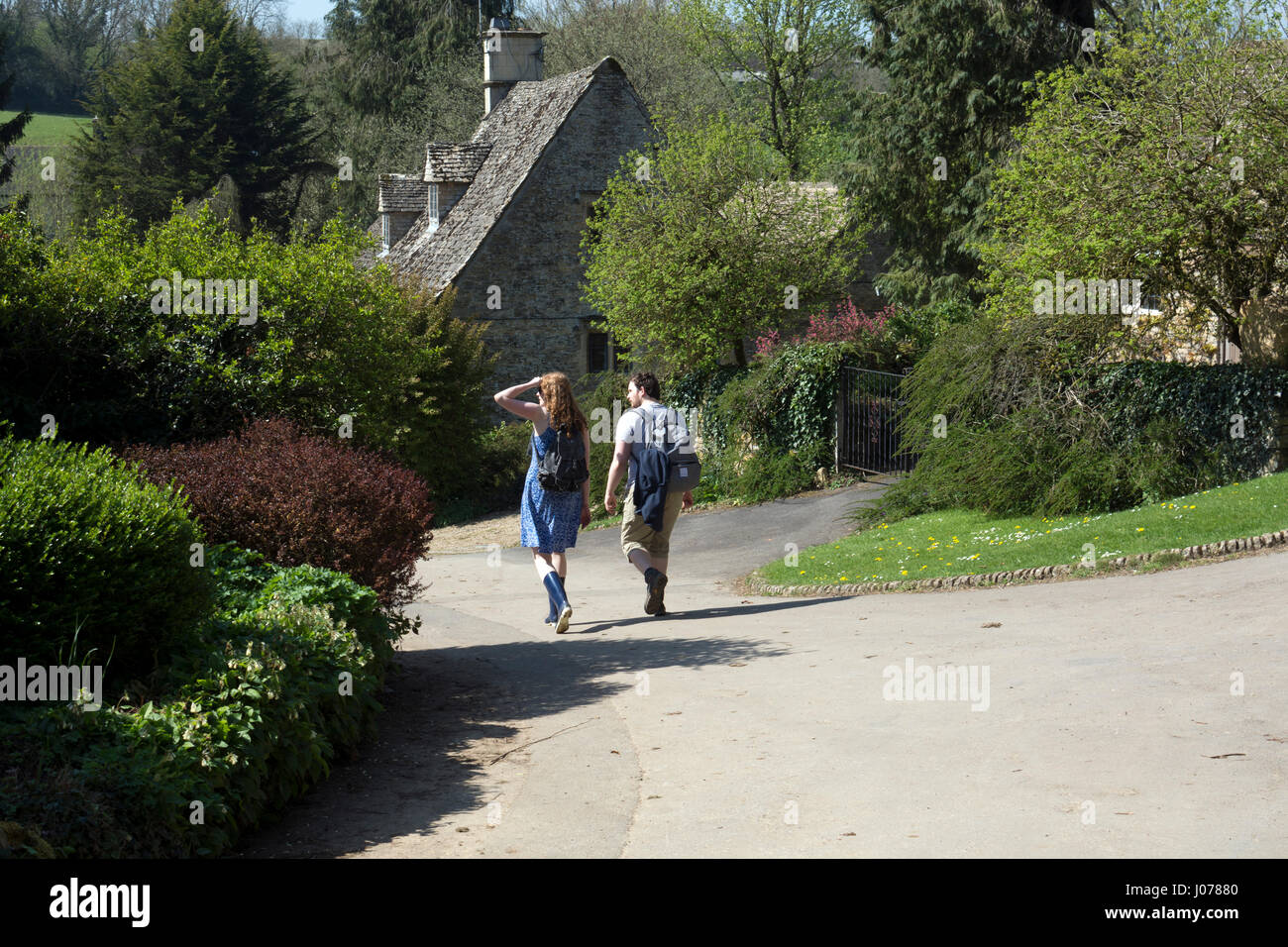 The Windrush Way at Little Aston Mill, nr. Cold Aston, Gloucestershire ...