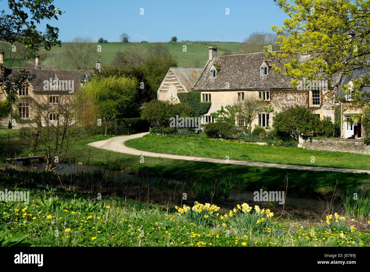 Upper slaughter village hi-res stock photography and images - Alamy