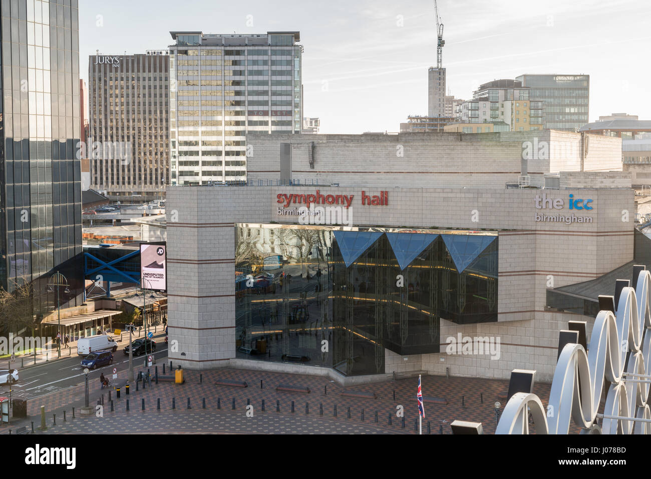 ICC and symphony hall Birmingham, Midlands, UK Stock Photo - Alamy