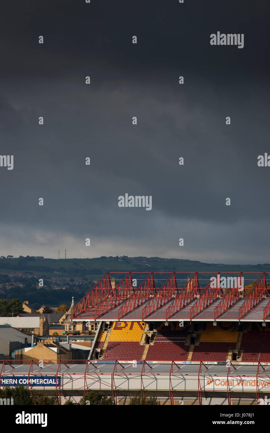 Valley Parade, Bradford City AFC Football Ground and Stadium, Bradford ...