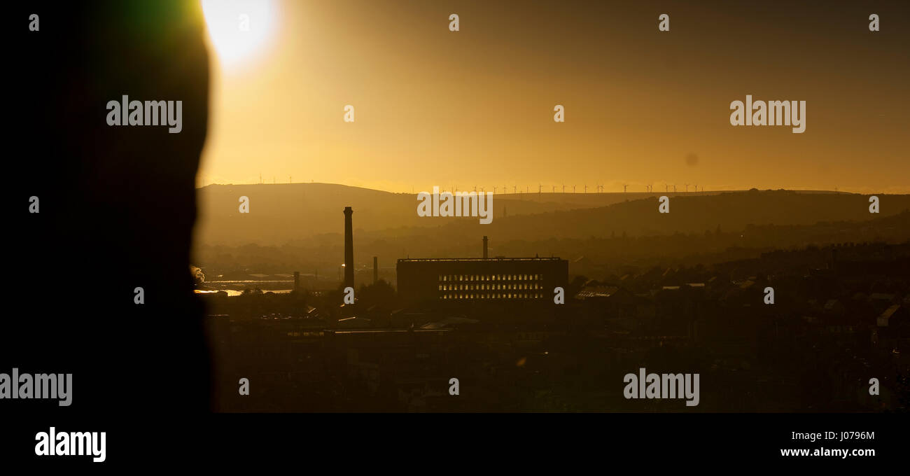 Drummonds Mill before the devastating fire that destroyed it - Lumb ...