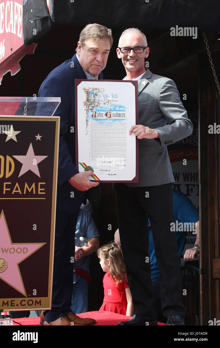 John Goodman Honored With Star On The Hollywood Walk Of Fame Featuring ...