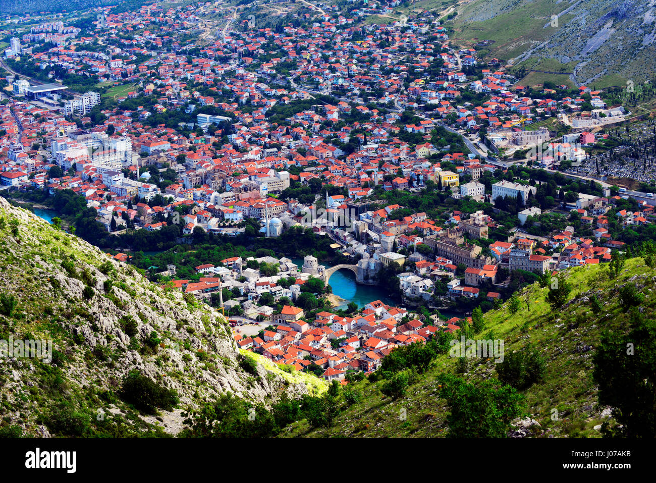 Mostar bridge bomb hi-res stock photography and images - Alamy