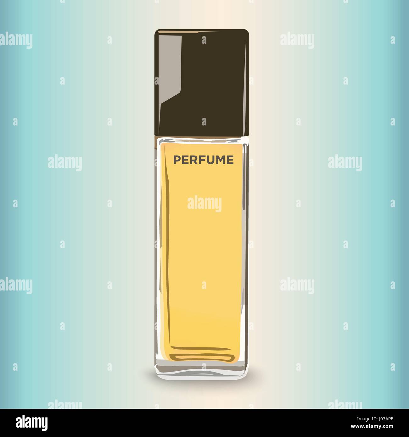 Realistic Perfume Bottle for Use in Beauty Infographics & Drawings ...