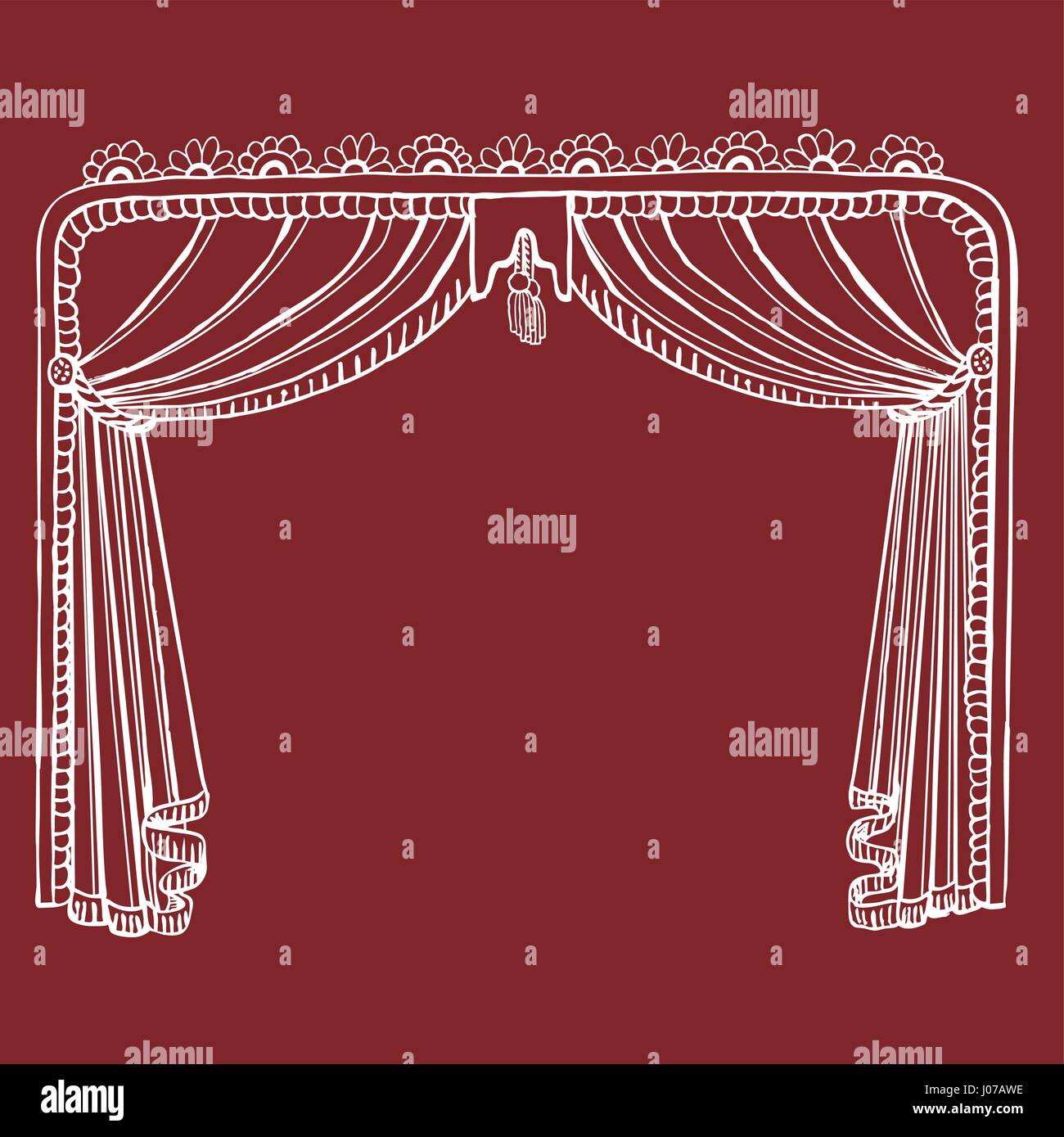 Curtain Drawing
