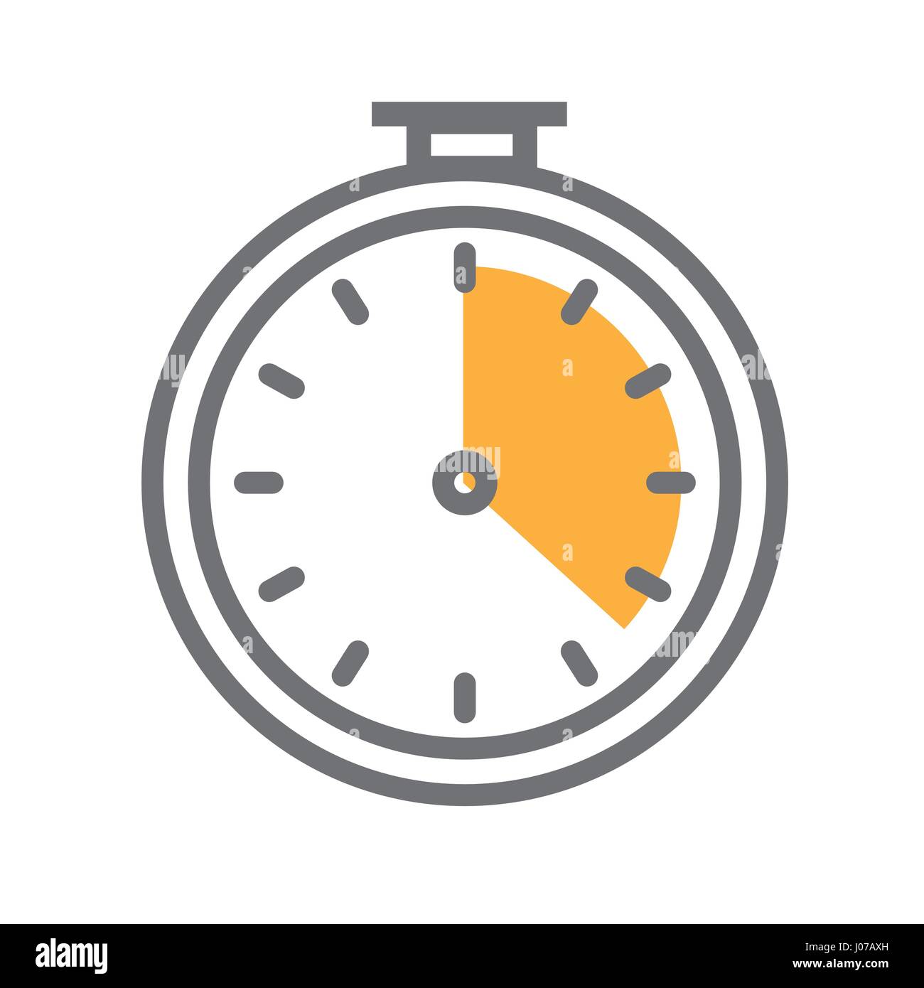 Time tracking vector vectors Cut Out Stock Images & Pictures - Alamy