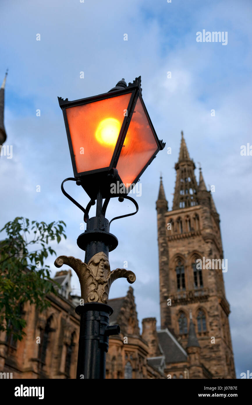 University glasgow main building gilmore hi-res stock photography and ...