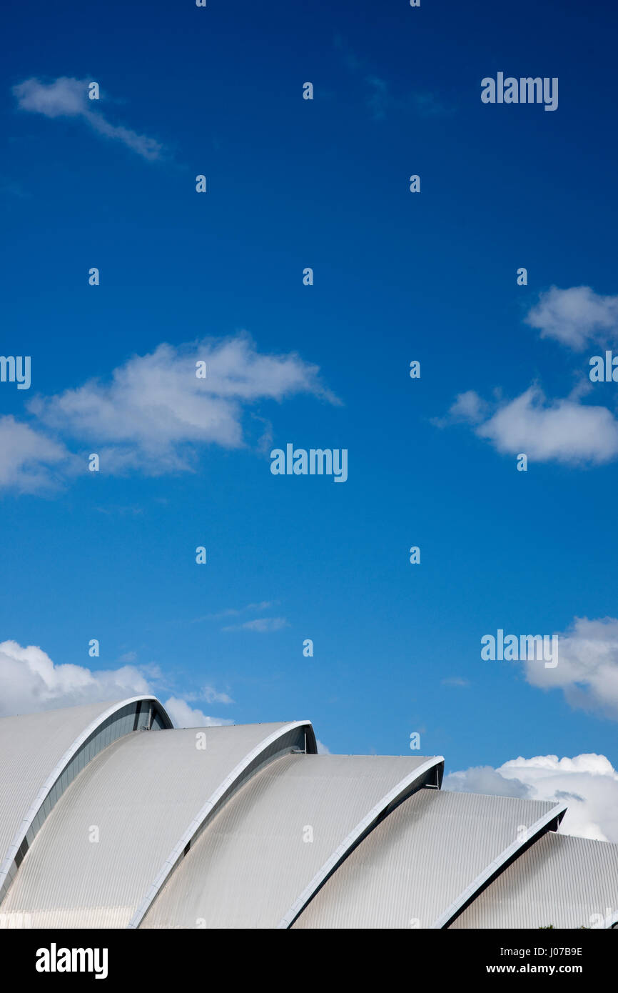 SEC Armadillo aka Clyde Auditorium, River Clyde, Glasgow Stock Photo ...