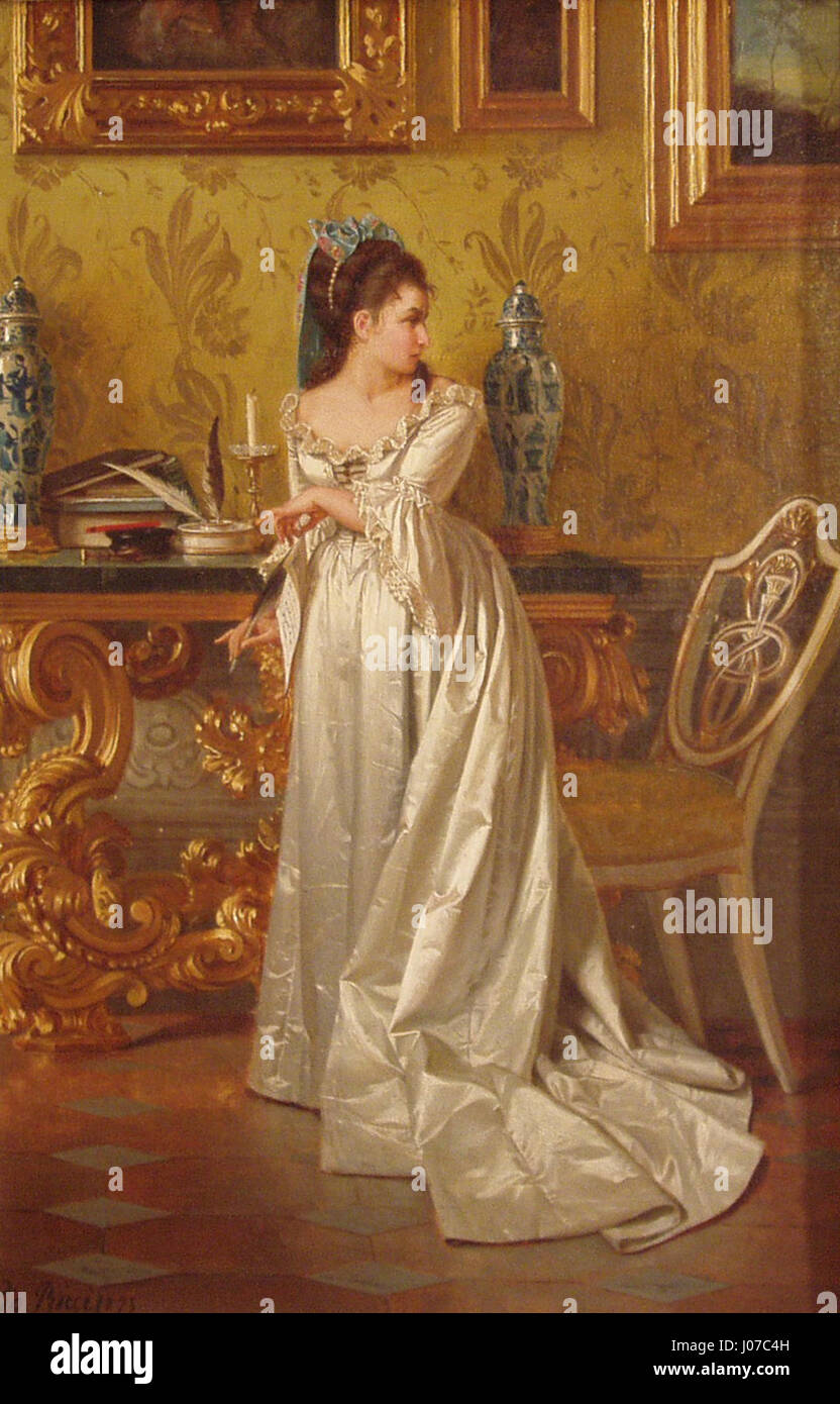 Pio Ricci (1850-1919) was an Italian painter known for his realistic ...