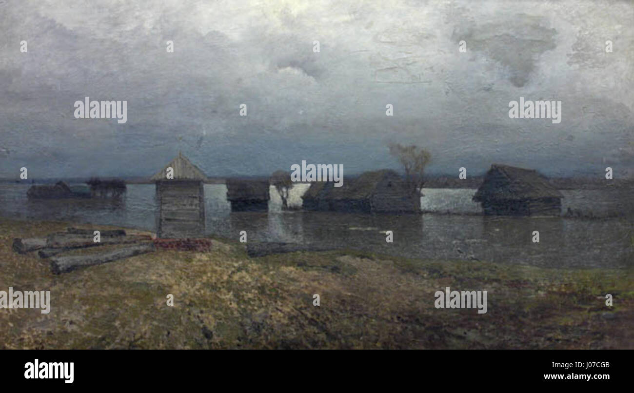 This artwork shows two portraits, one of Tsar Nicholas II and the other ...