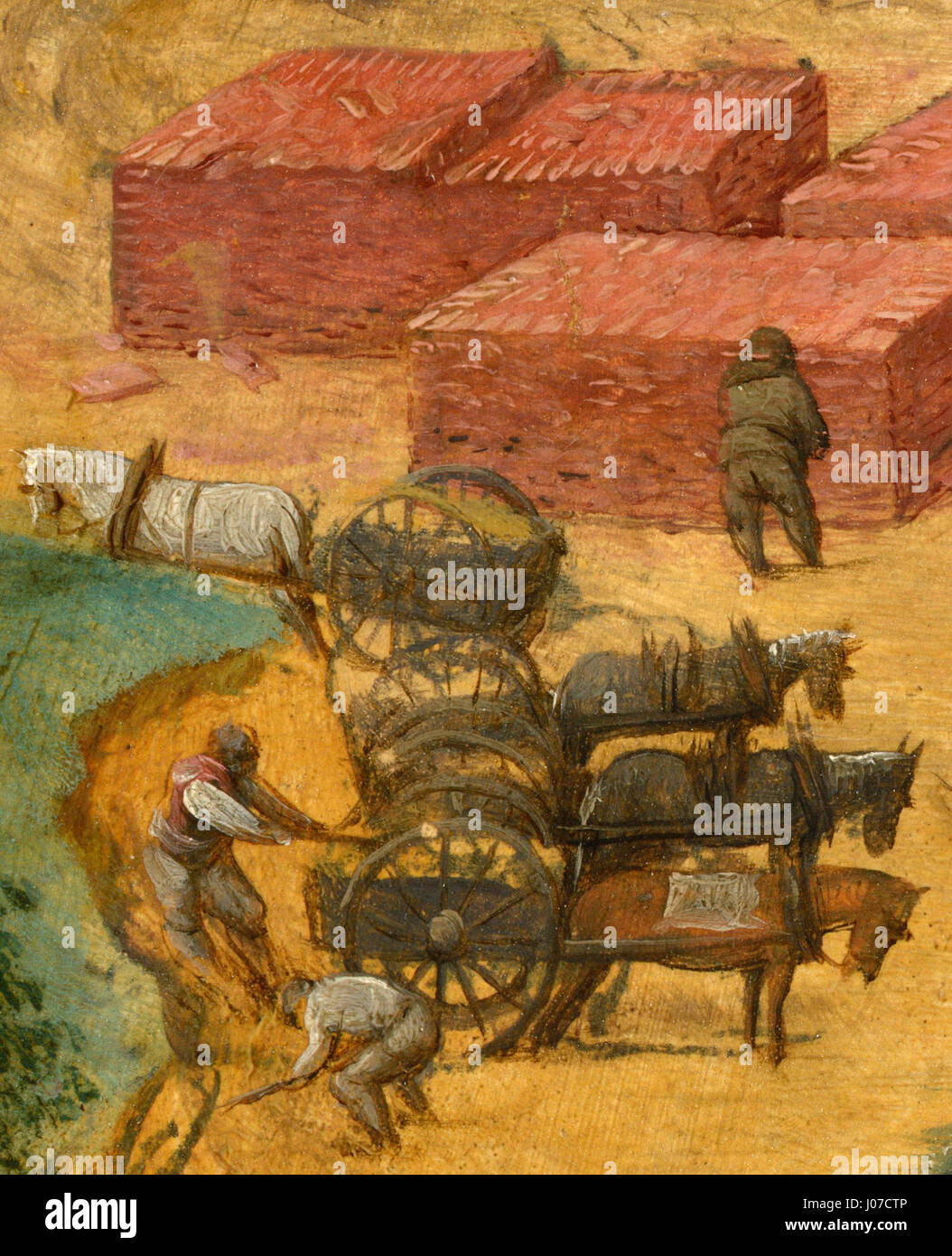 Pieter Bruegel the Younger’s painting, 'The Wedding Dance,' depicts a ...